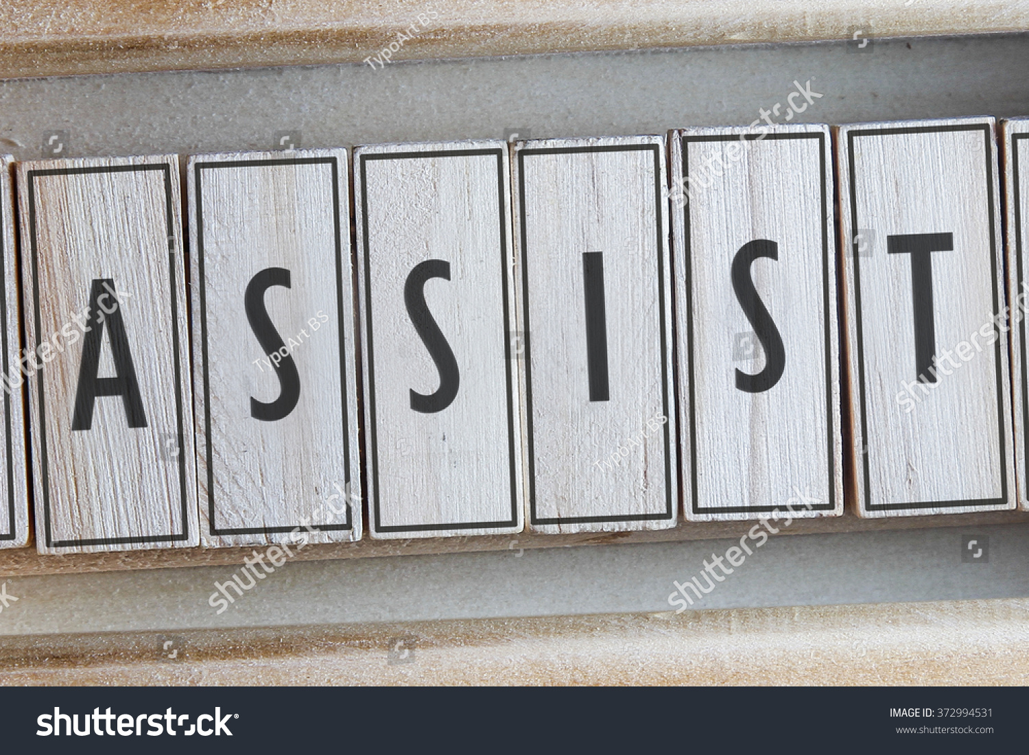 Assist Word On Wood Blocks Concept Stock Photo 372994531 : Shutterstock Assist Word On Wood Blocks Concept Stock Photo 372994531 : Shutterstock
