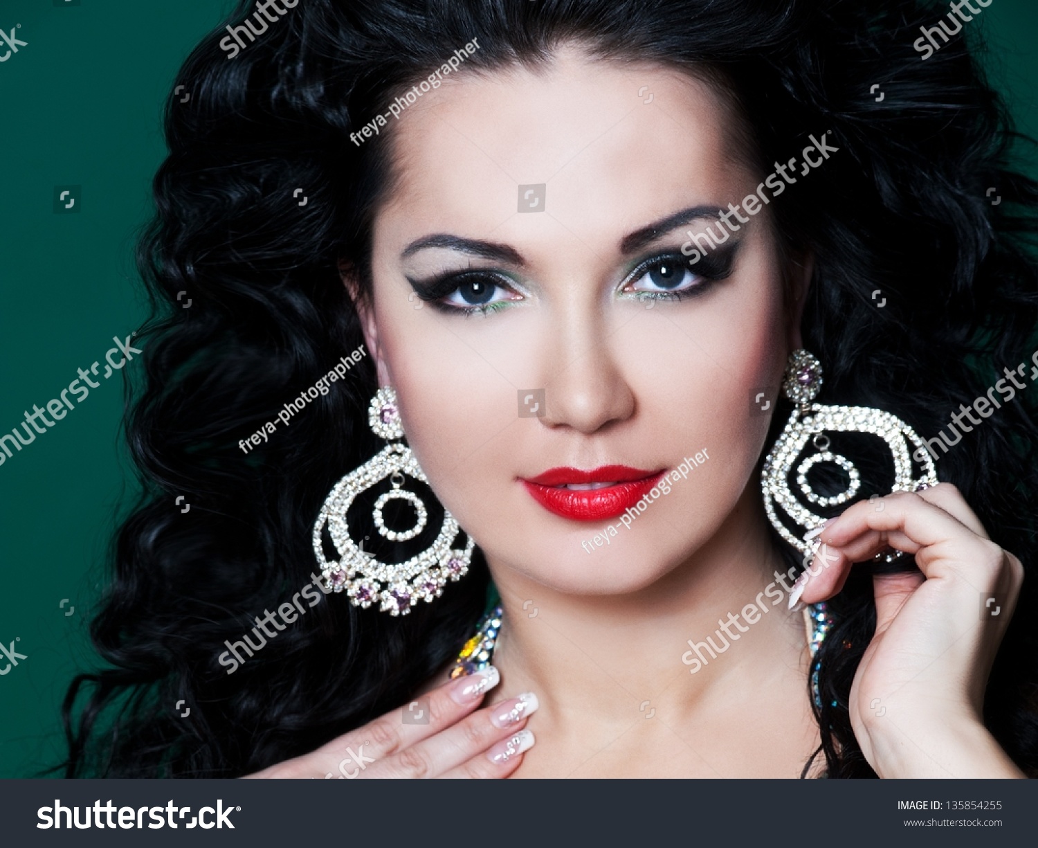 Beautiful Slim Woman Belly Dancer Sexy Arabian Turkish Oriental Professional Artist In Carnival