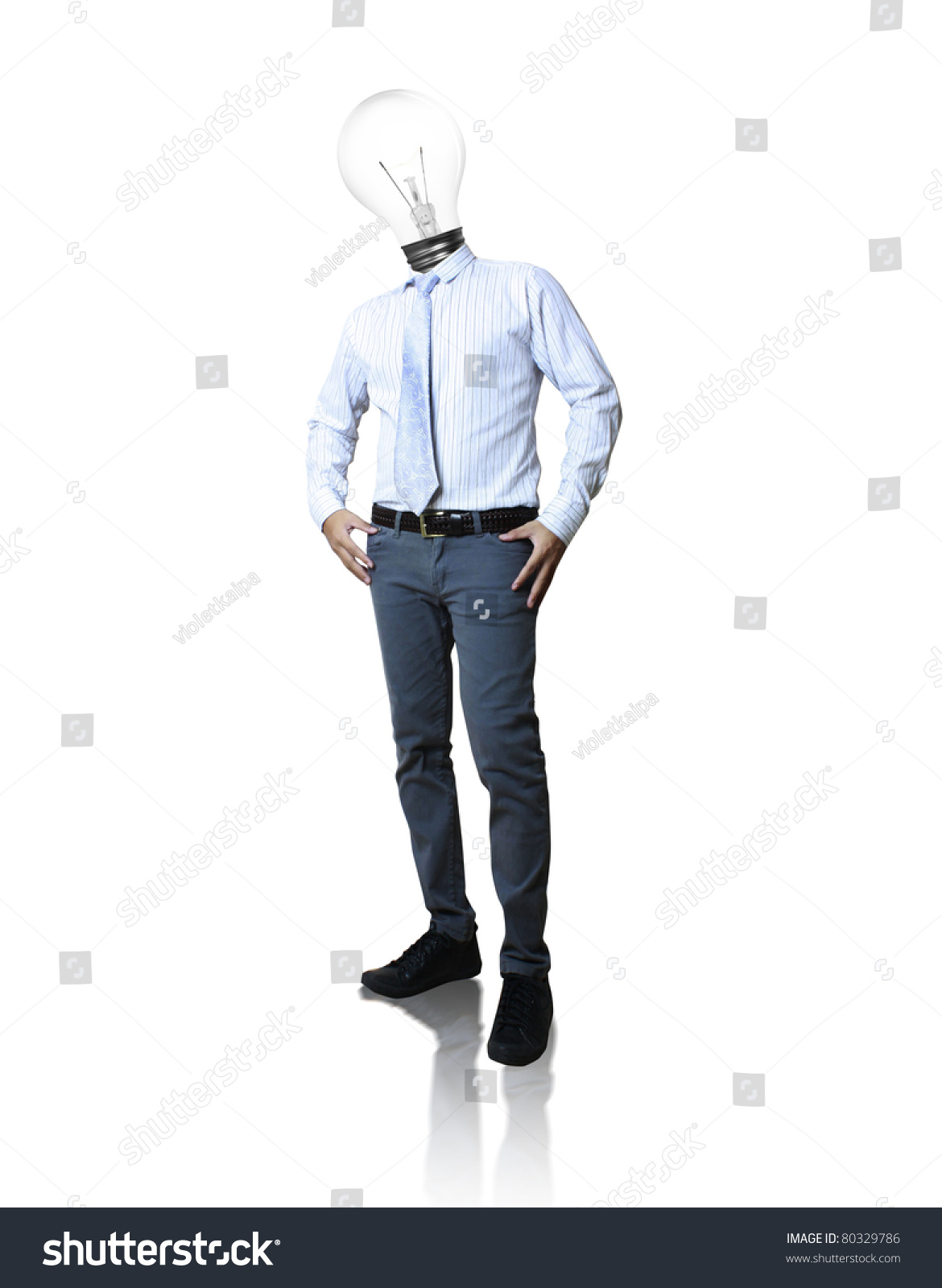 Businessman , Light Bulb Head Stock Photo 80329786 : Shutterstock Businessman , Light Bulb Head Stock Photo 80329786 : Shutterstock