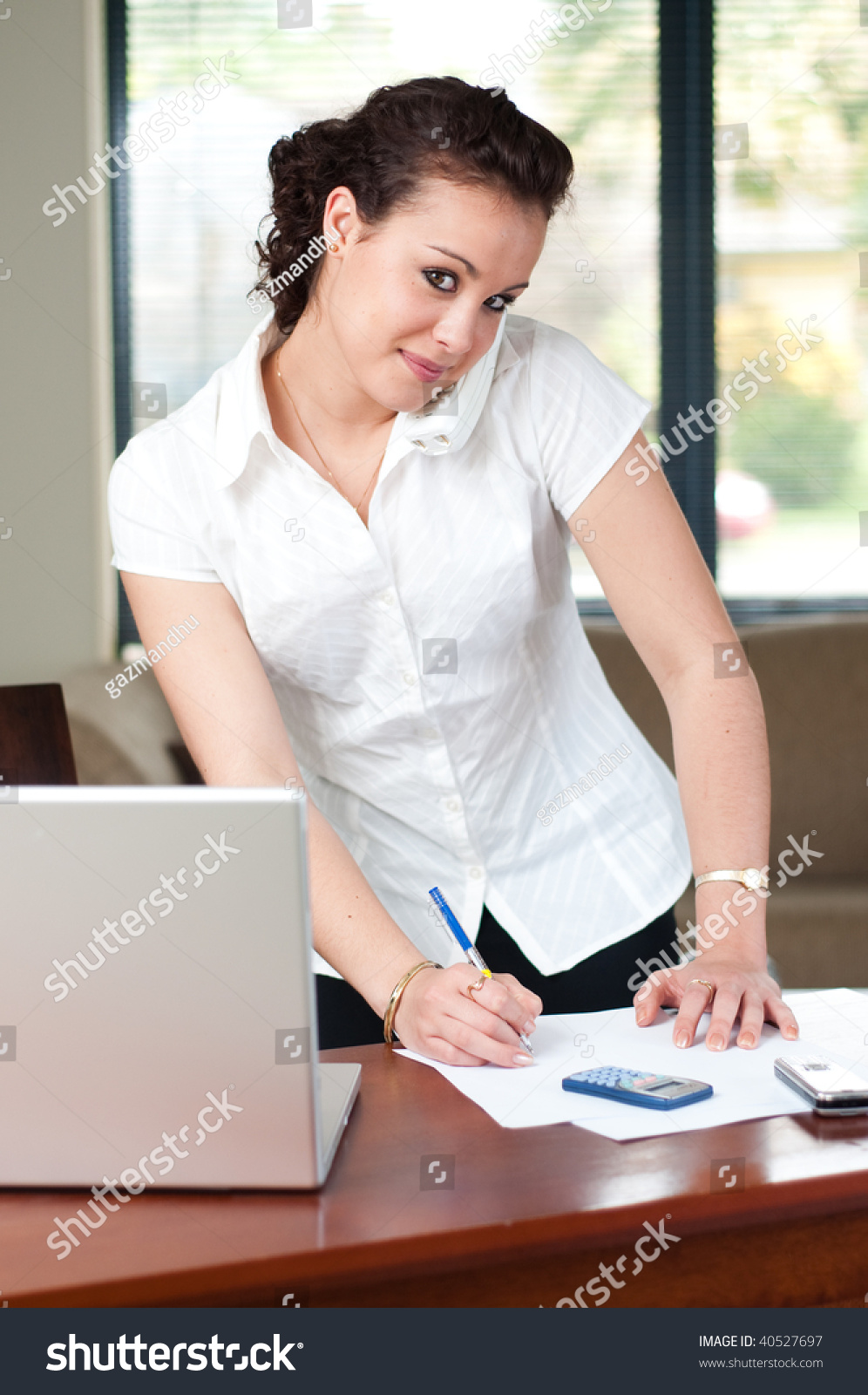 Image Of Secretary / Personal Assistant Taking Notes Stock Photo ... Image Of Secretary / Personal Assistant Taking Notes Stock Photo ...
