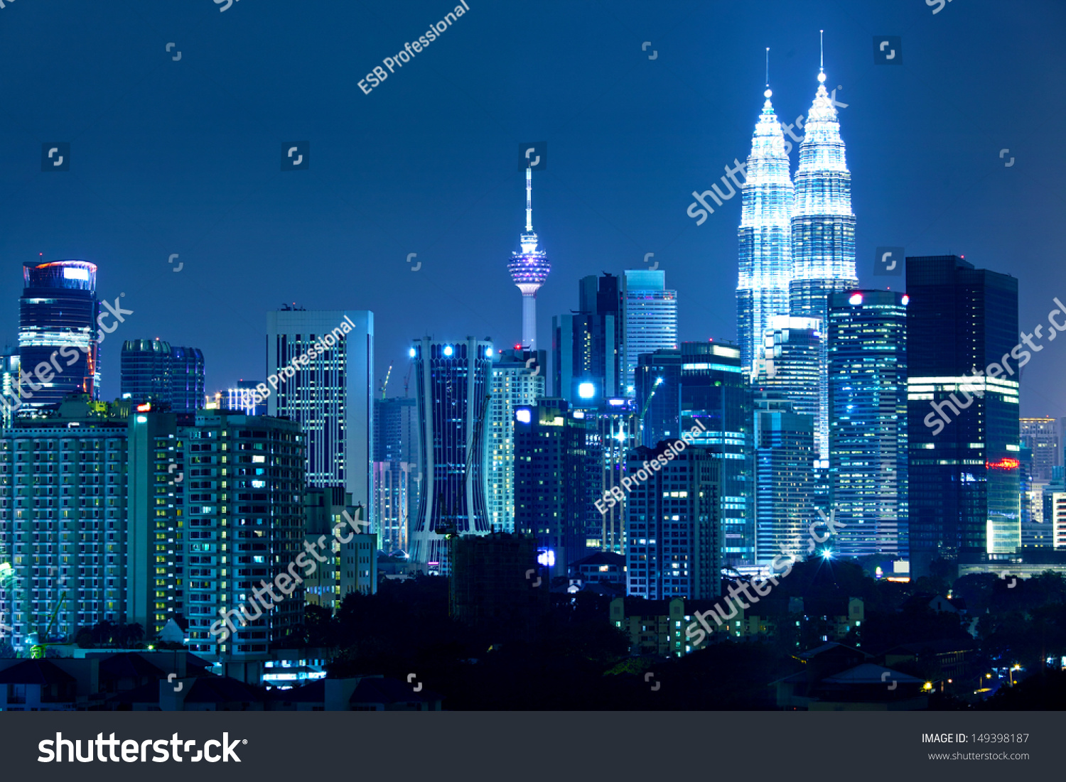 Kuala Lumpur Skyline At Night Stock Photo 149398187 : Shutterstock Kuala Lumpur Skyline At Night Stock Photo 149398187 : Shutterstock