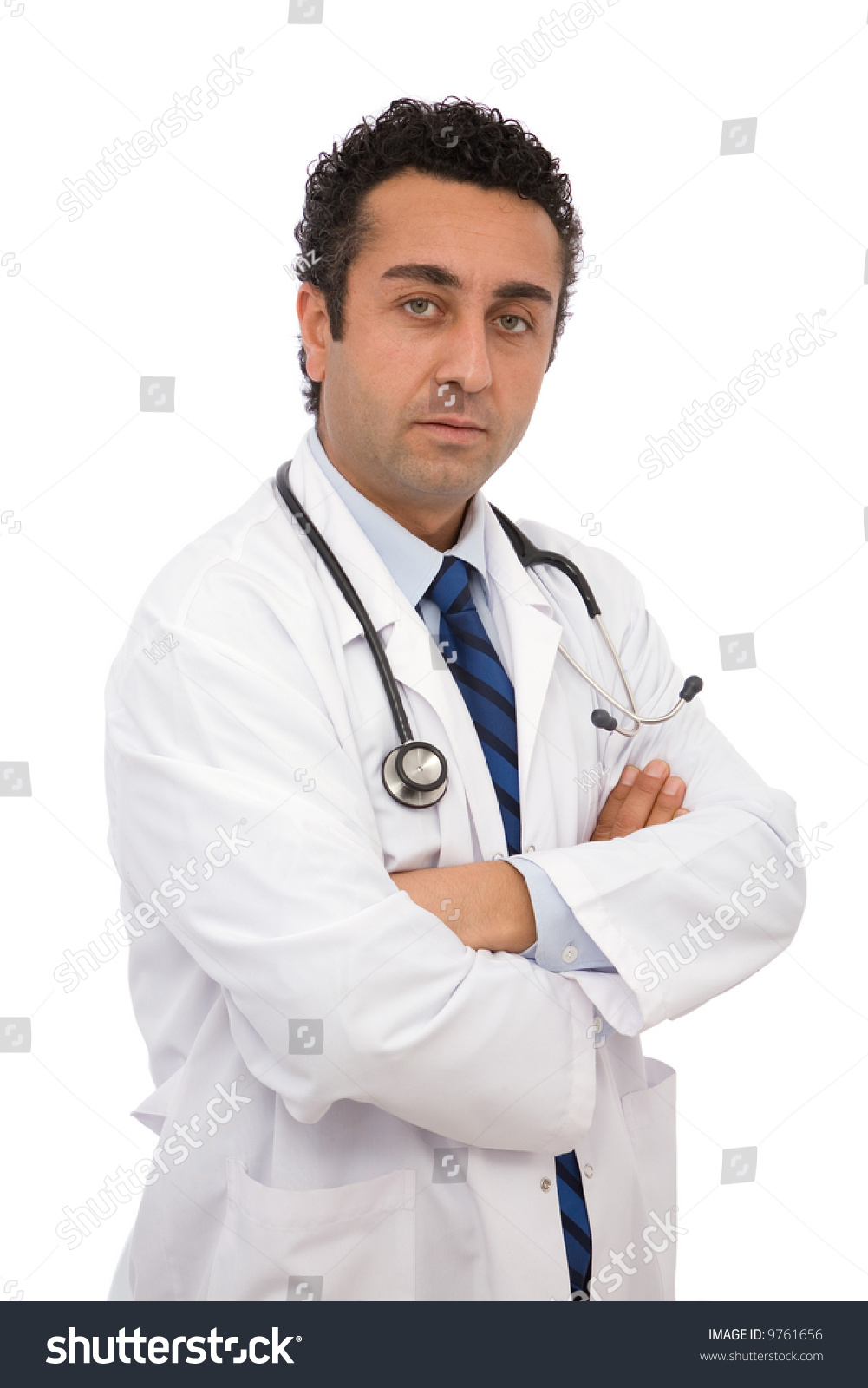 Medical Doctor Stethoscope On White Background Stock Photo 9761656 ... Medical Doctor Stethoscope On White Background Stock Photo 9761656 ...