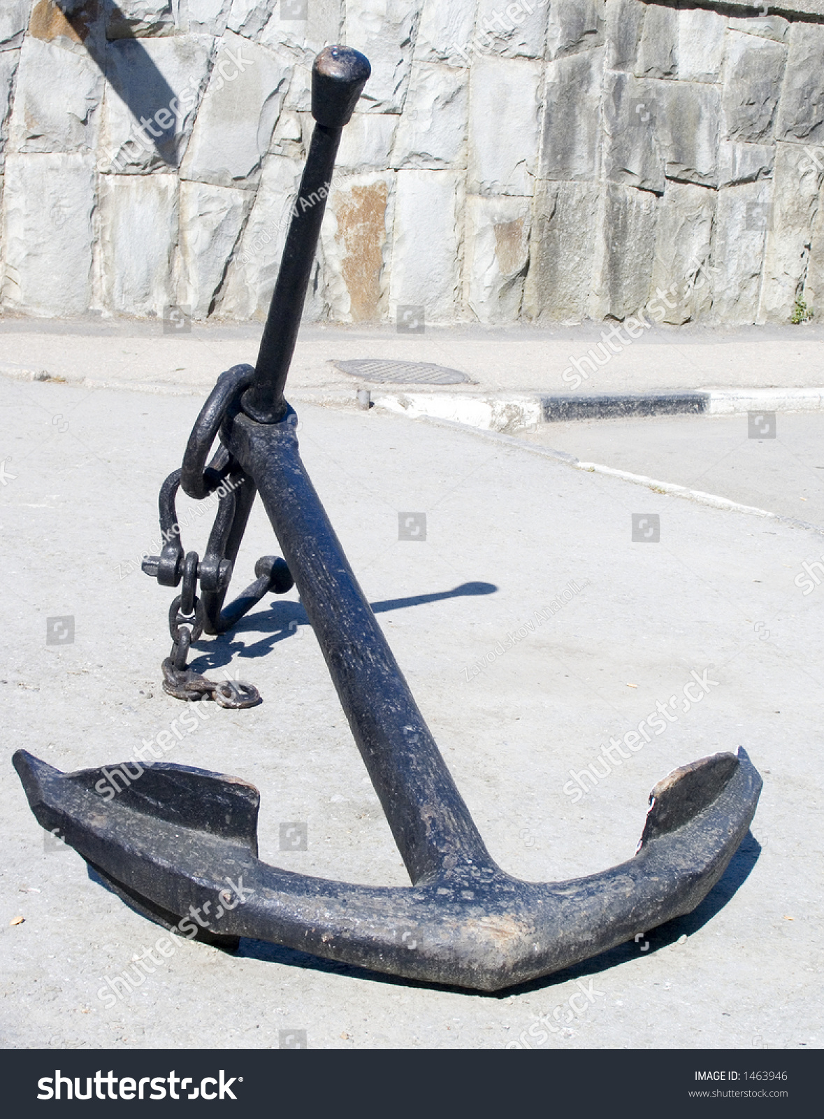 Old Ship Anchor Stock Photo 1463946 : Shutterstock Old Ship Anchor Stock Photo 1463946 : Shutterstock