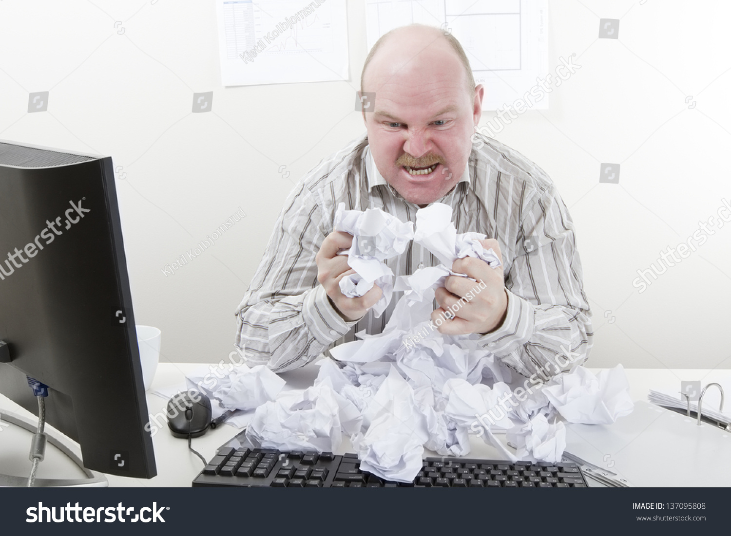 Overworked, Frustrated And Angry Businessman. Angry And Overworked ... Overworked, Frustrated And Angry Businessman. Angry And Overworked ...