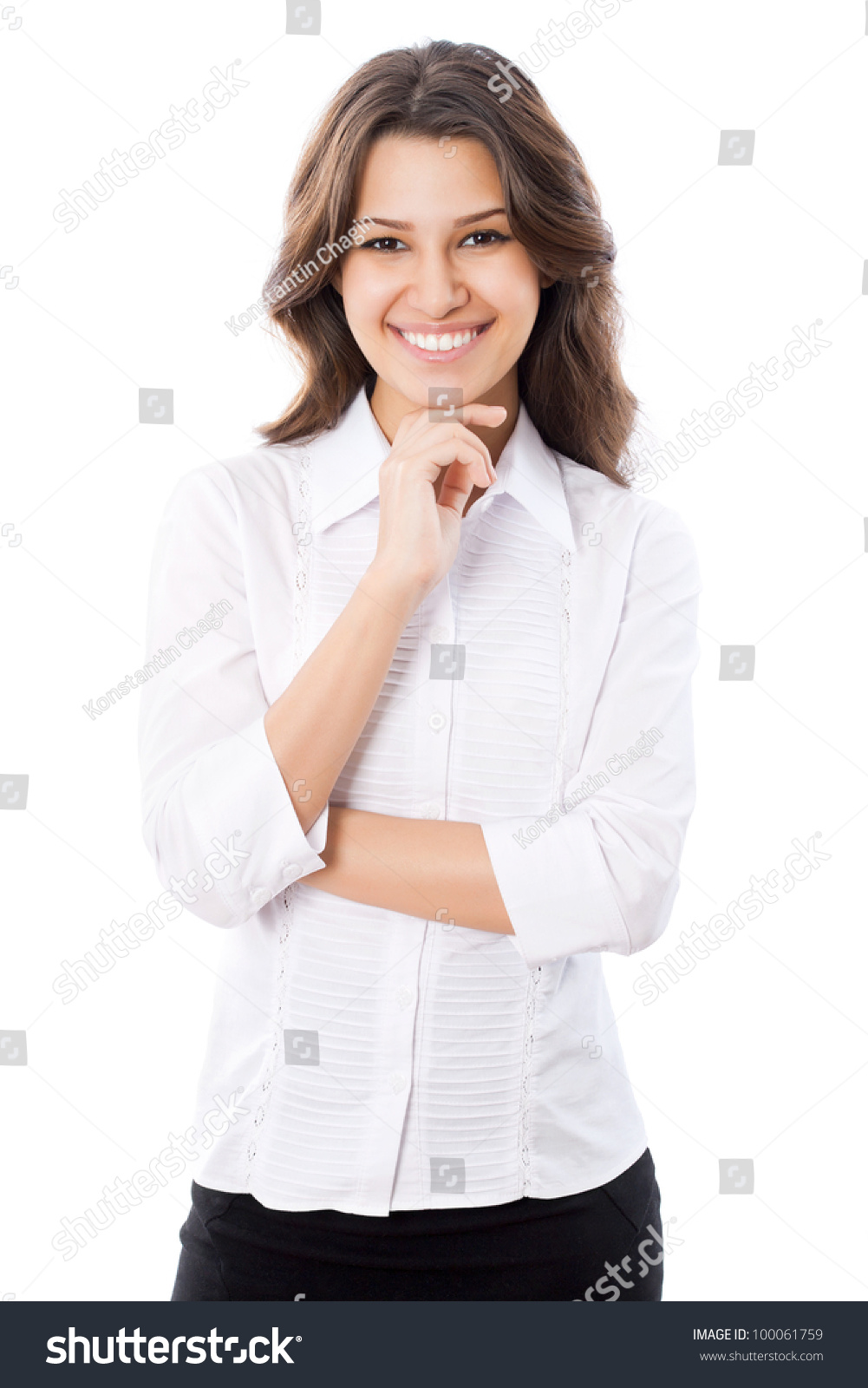 Portrait Of A Young Attractive Business Woman Stock Photo 100061759 ... Portrait Of A Young Attractive Business Woman Stock Photo 100061759 ...