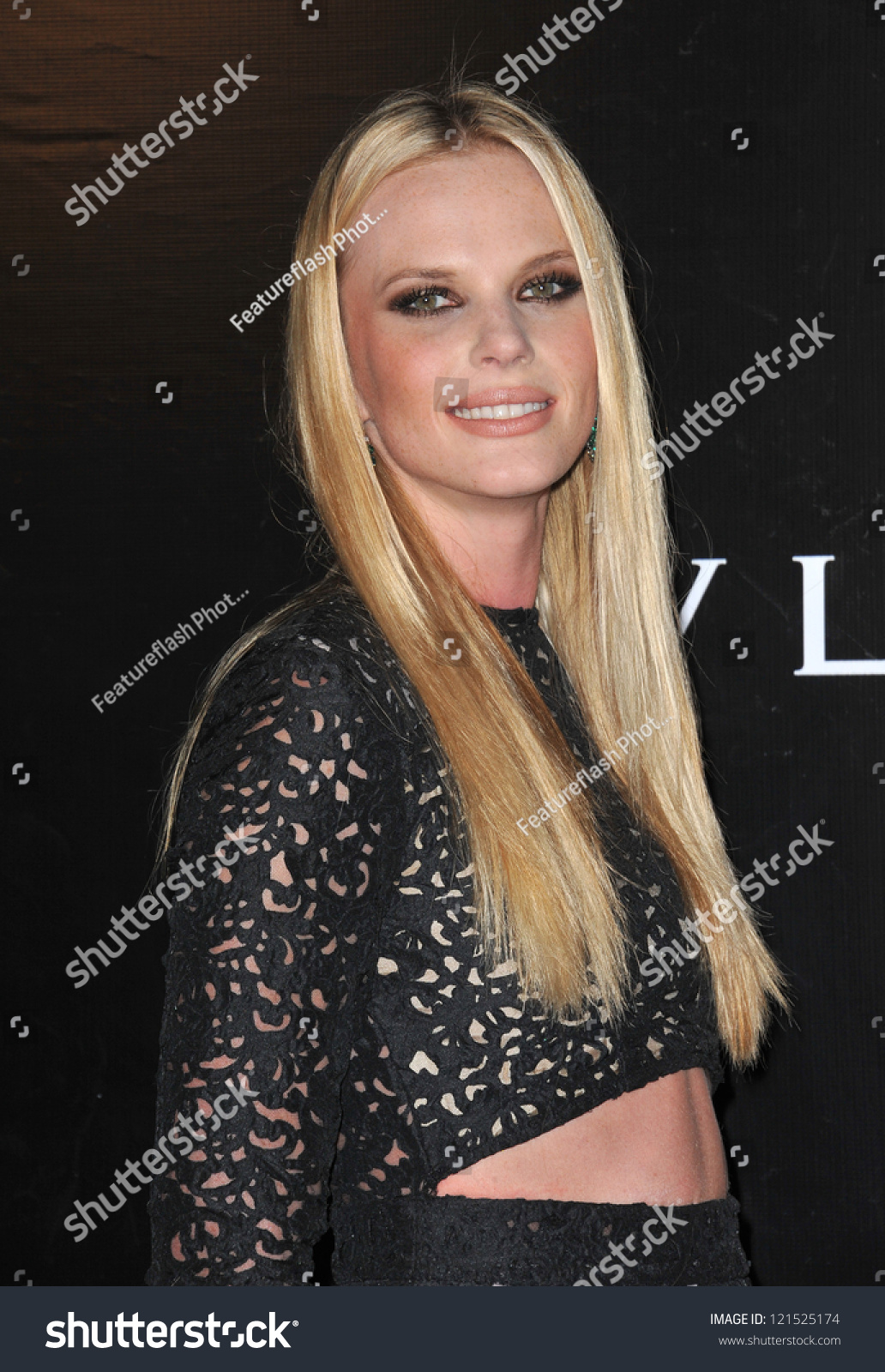 Russian Supermodel Anne Vyalitsyna Aka Anne V At The 2012 Rodeo Drive Walk Of Style Gala