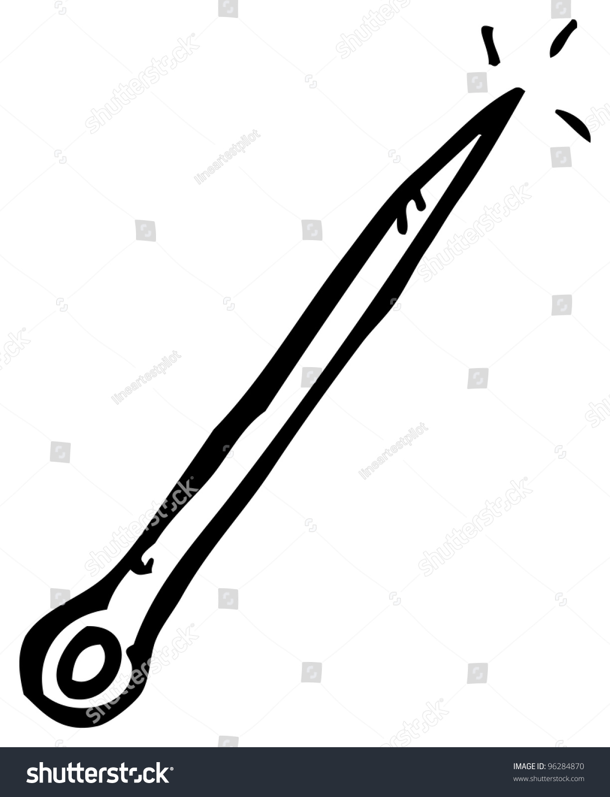 Sharp Sewing Needle Cartoon Stock Illustration 96284870 - Shutterstock Sharp Sewing Needle Cartoon Stock Illustration 96284870 - Shutterstock