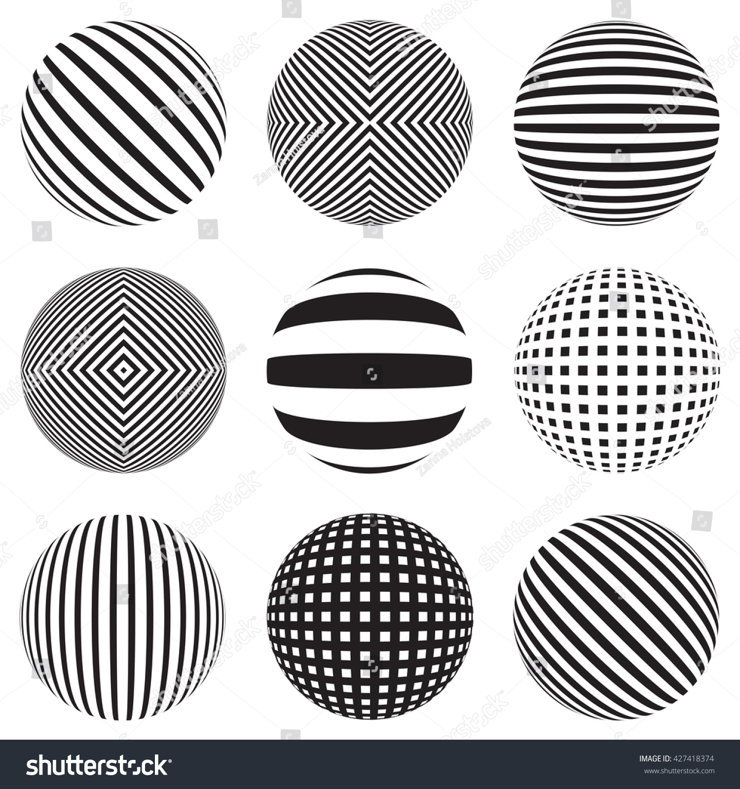Striped Ball, Sphere Stock Photo 427418374 : Shutterstock Striped Ball, Sphere Stock Photo 427418374 : Shutterstock