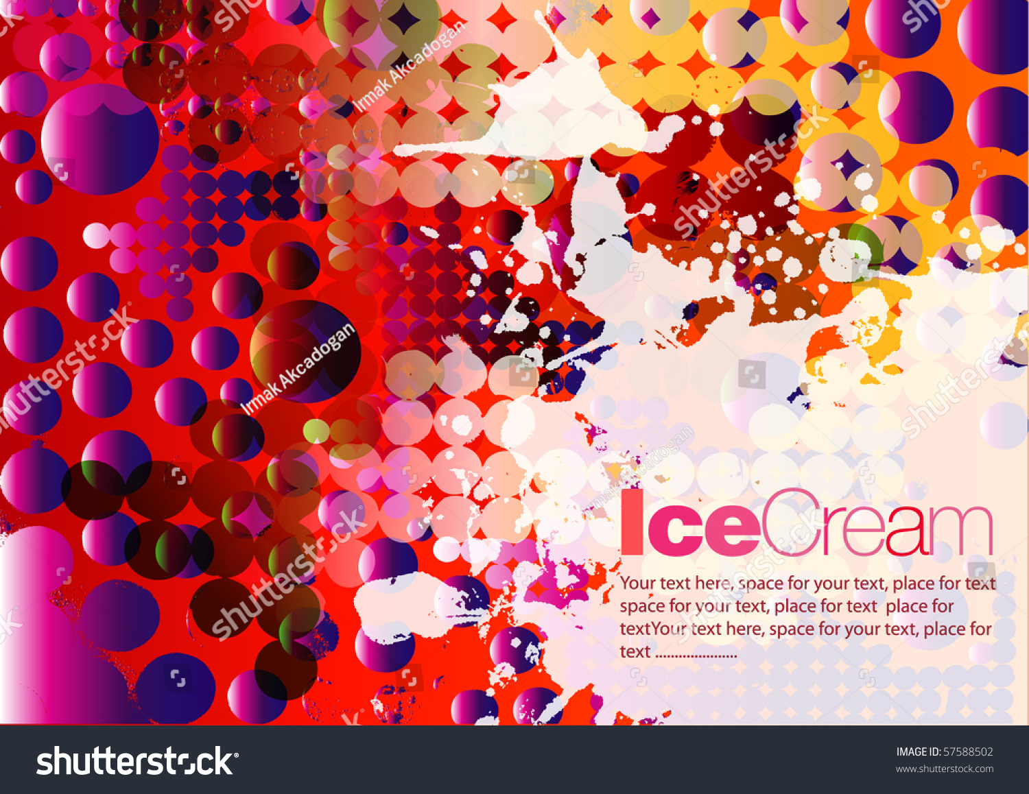 Abstract Background For Text Stock Vector Illustration 57588502