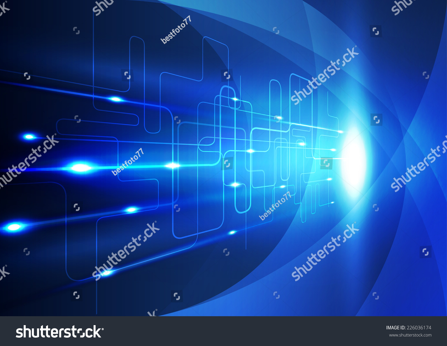 Abstract Technology Innovation Background, Vector Illustration ... Abstract Technology Innovation Background, Vector Illustration ...