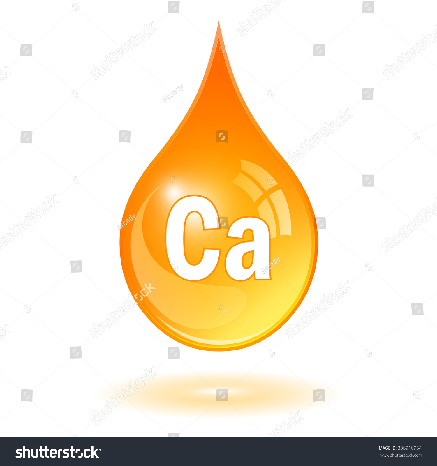 Calcium Icon Stock Vector Illustration 336910964 : Shutterstock Calcium Icon Stock Vector Illustration 336910964 : Shutterstock