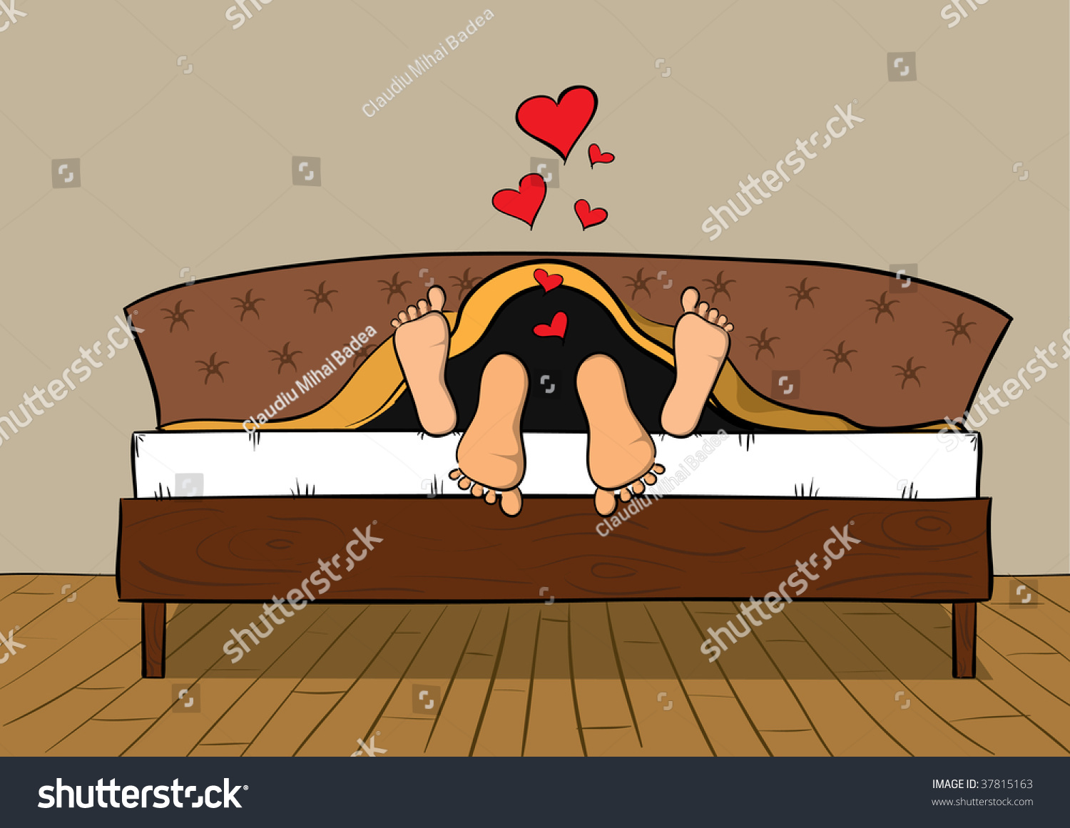 Couple Making Love Stock Vector 37815163 Shutterstock