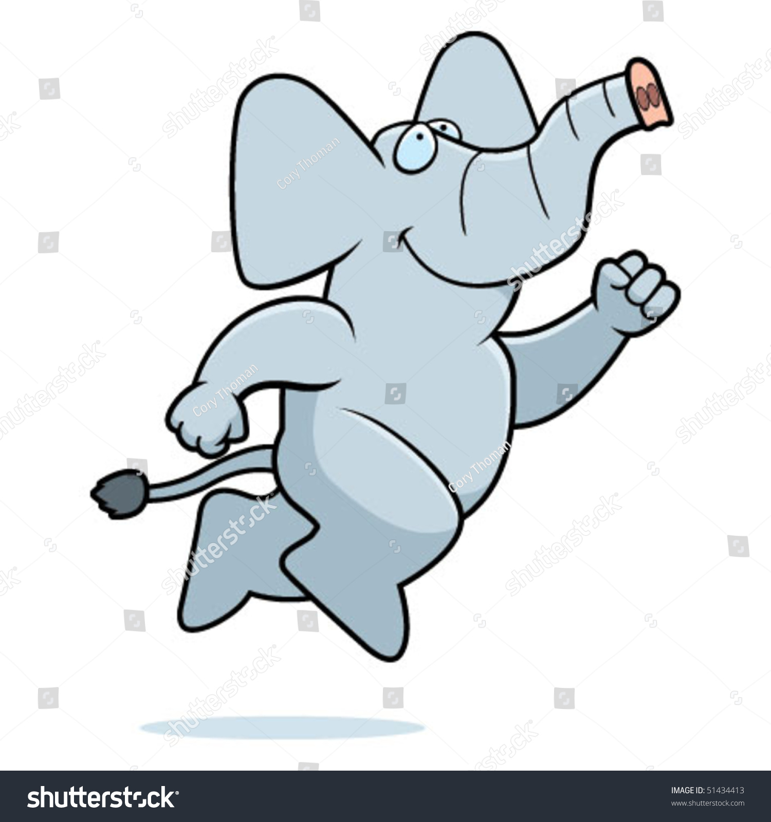 Elephant Jumping Stock Vector Illustration 51434413 : Shutterstock Elephant Jumping Stock Vector Illustration 51434413 : Shutterstock