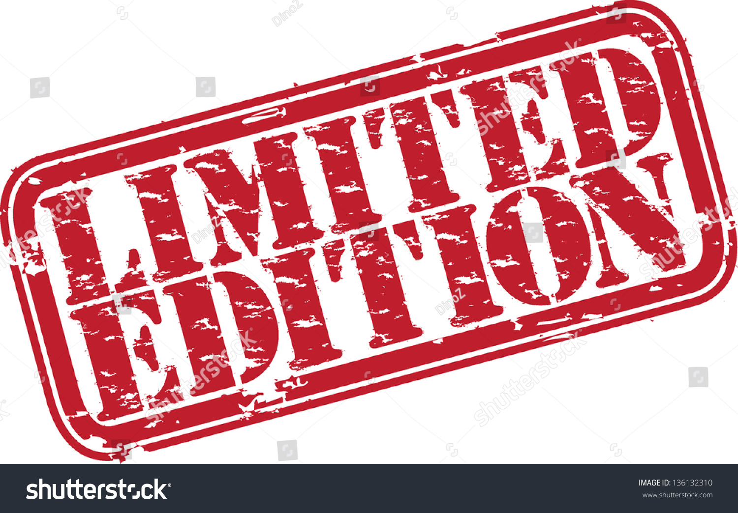 Grunge Limited Edition Stamp, Vector Illustration - 136132310 ... Grunge Limited Edition Stamp, Vector Illustration - 136132310 ...