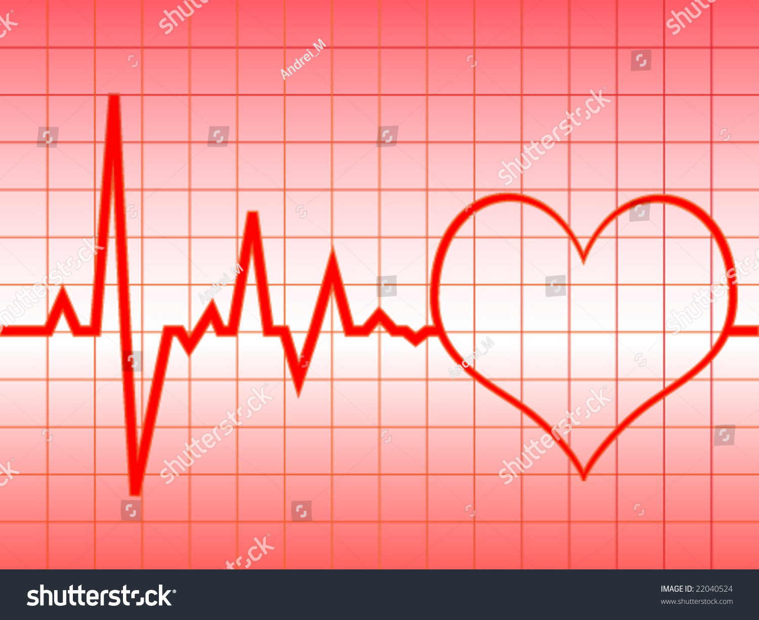 Heart Pulse Vector Illustration 22040524 Shutterstock