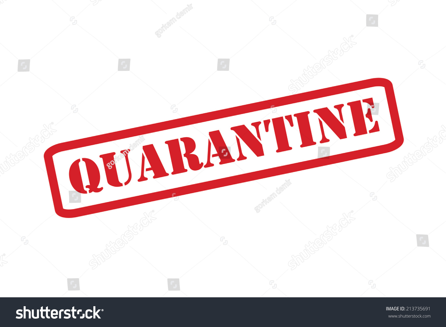 Quarantine Red Rubber Stamp Vector Over Stock Vector 213735691 ... Quarantine Red Rubber Stamp Vector Over Stock Vector 213735691 ...