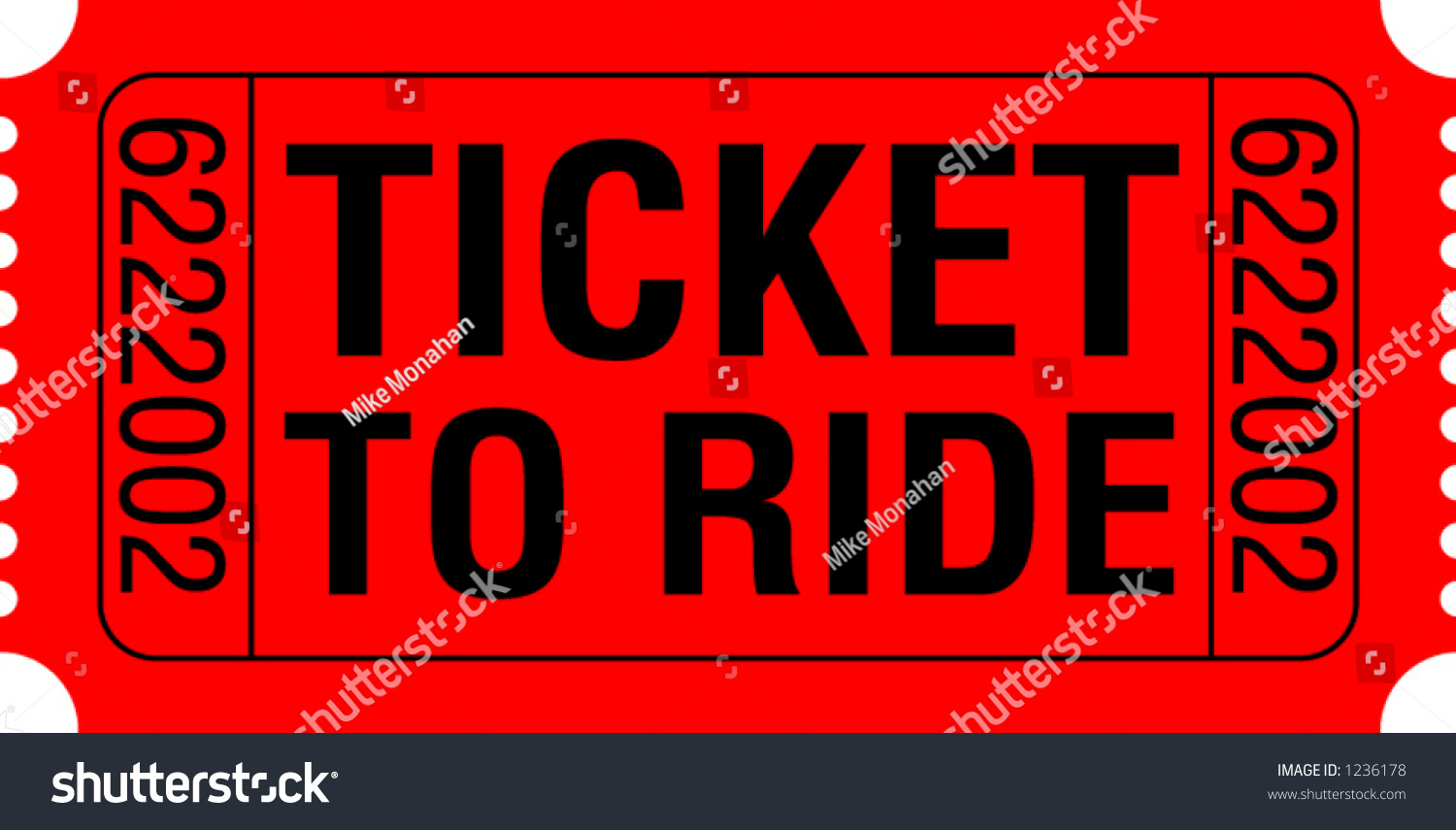 Ticket To Ride Stock Vector Illustration 1236178 : Shutterstock Ticket To Ride Stock Vector Illustration 1236178 : Shutterstock