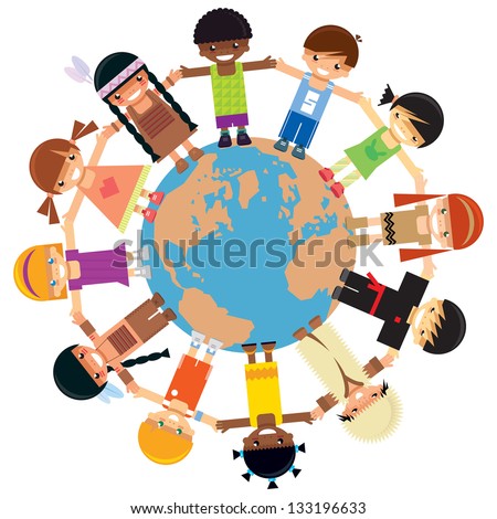 Children Around The World Clipart | Free download on ClipArtMag