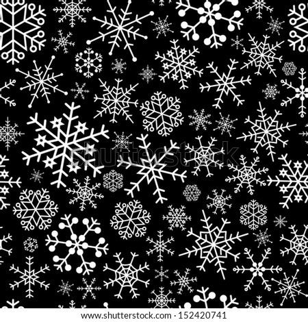 Snowflake Black And White | Free download on ClipArtMag