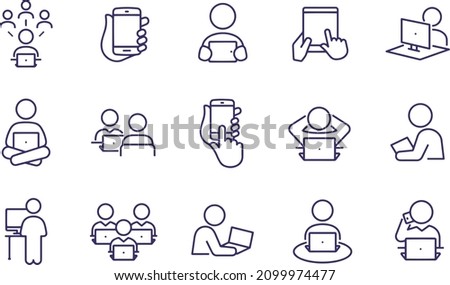 Person Using Computer Clipart | Free download on ClipArtMag