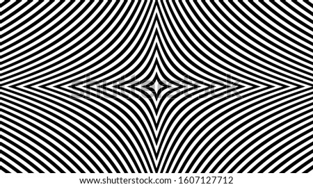Star Optical Illusion Vintage Background Vector | Download Free Vector ...