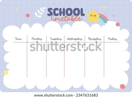Classroom Schedule Clipart | Free download on ClipArtMag