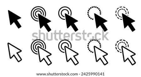 Cursor icon svg png free download - 11