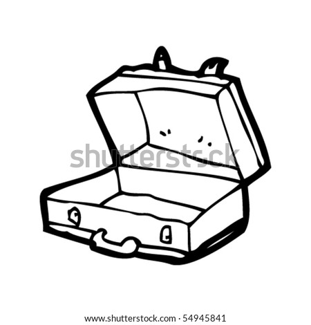 Open Suitcase Drawing | Free download on ClipArtMag