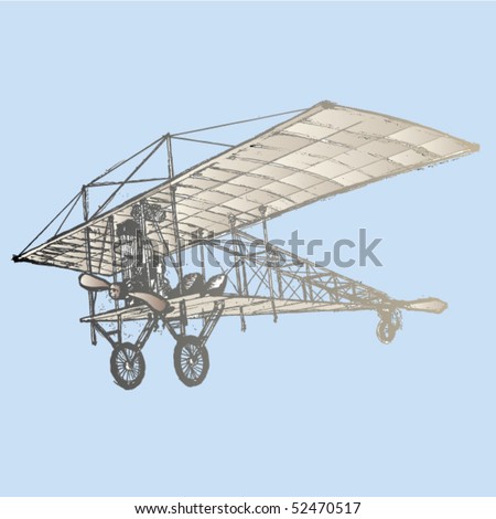 Old Airplane Drawing | Free download on ClipArtMag