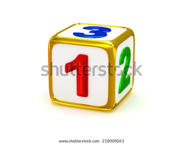 1 2 3 Signs 3d Stock Illustration 218008063 | Shutterstock