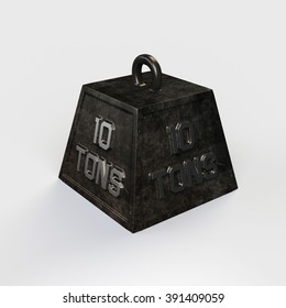 7 Tons Weight Stock Illustration 391409077