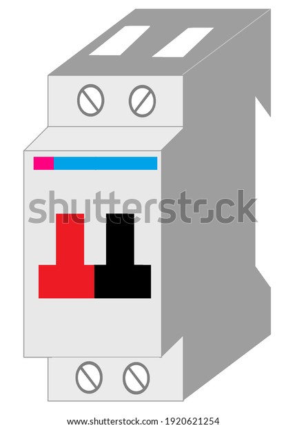 2 pol mcb 그림 이미지 스톡 일러스트 1920621254 | Shutterstock