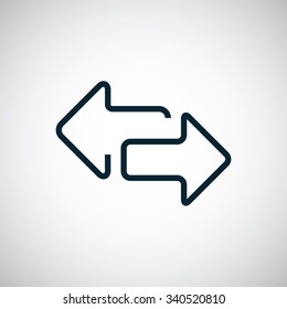 47,201 Two directional arrow Images, Stock Photos & Vectors | Shutterstock
