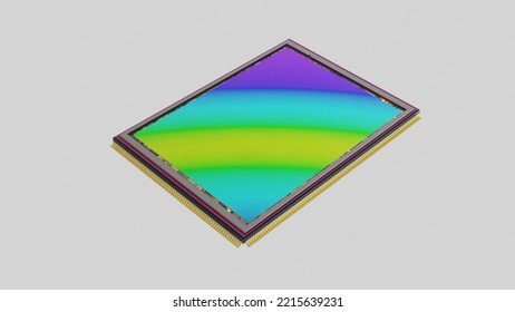 200 Megapixel Digital Camera Sensor 3d Stock Illustration 2215639231 ...