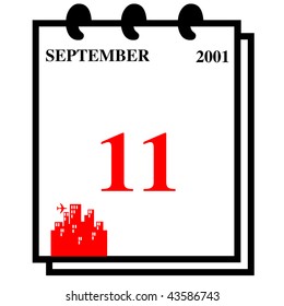 2001 Calendar: ilustración de stock 43586743