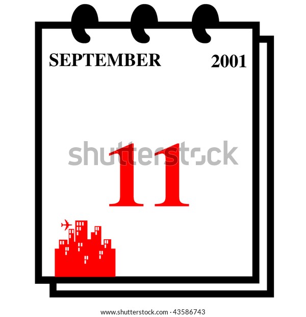 2001 Calendar 스톡 일러스트 43586743 | Shutterstock