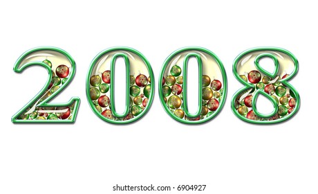 2008 Year Stock Illustration 6904927 | Shutterstock