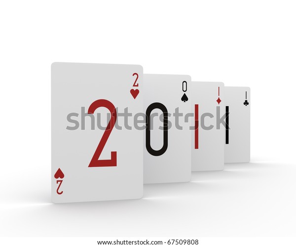 2011 Cards Stock Illustration 67509808 | Shutterstock