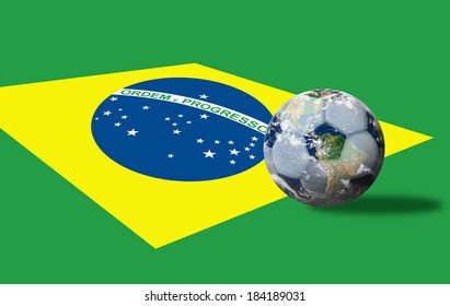 2014 Brazil Elements This Image Furnished Stock Illustration 184189031 ...