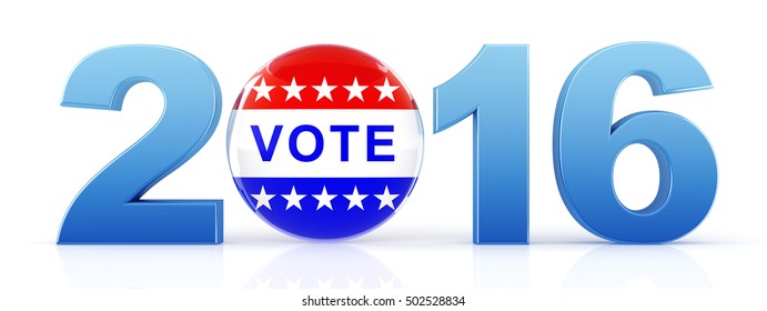 2016 Election 3d Rendering Stock Illustration 502528834 | Shutterstock