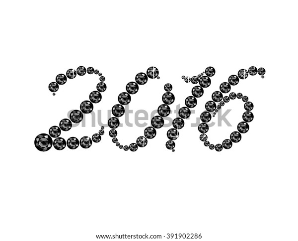 2016 Stunning Onyx Script Precious Round Stock Illustration 391902286 ...