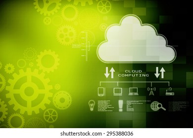 2d Business Cloud Network Stock Illustration 295388036 | Shutterstock