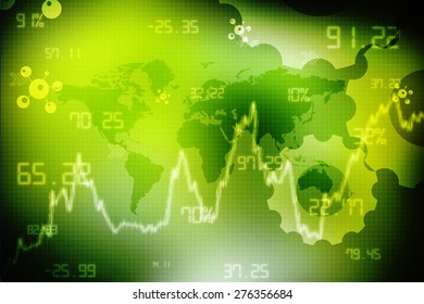 2d Business Graph Background Stock Illustration 276356684 | Shutterstock