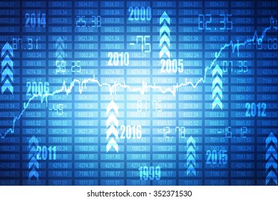 2d Business Graph Background Stock Illustration 352371530 | Shutterstock