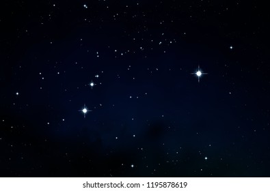 2d Illustration Deep Space Stellar Background Stock Illustration ...