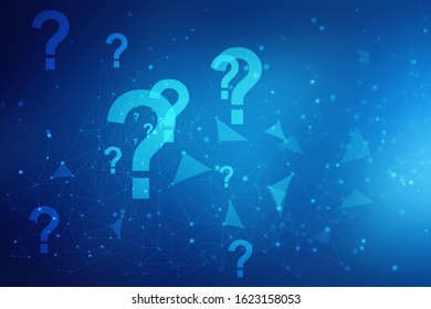 2d Illustration Question Mark Background Stock Illustration 1623158053 ...