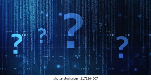 2d Illustration Question Mark Background Stock Illustration 2171264307 ...