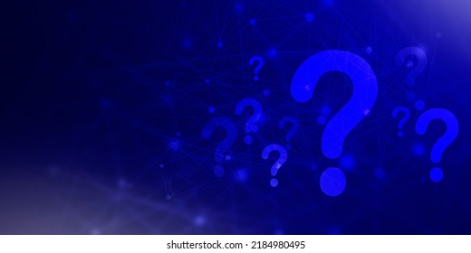 2d Illustration Question Mark Background Stock Illustration 2184980495 ...