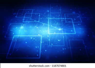2d Illustration Technology Background Stock Illustration 1187074801 ...