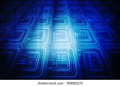 2d Illustration Technology Background Stock Illustration 783083275 ...